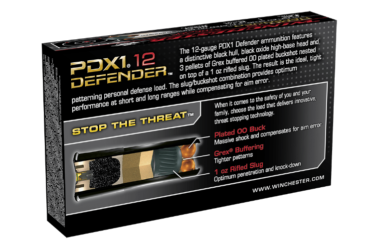 Winchester | Winchester PDX1 Supreme Elite 12G 2-3/4" Slug/3xOO Buck