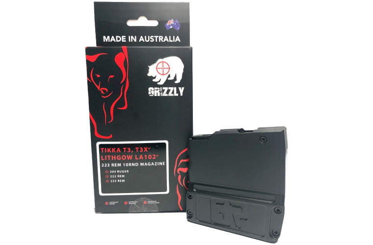 Winchester | Grizzly Tikka/Lithgow 204rug- 222rem-223rem 10rnd Magazine