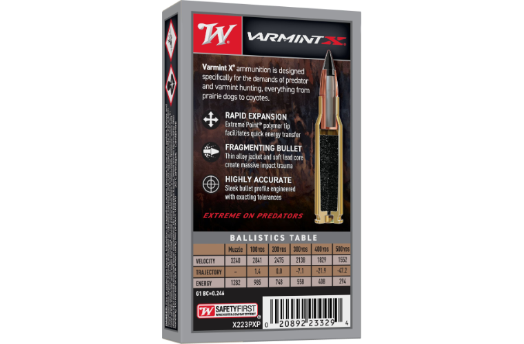 Winchester | Winchester Varmint X 223Rem 55gr PT